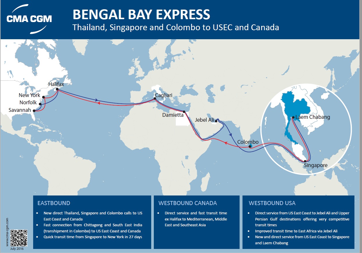 CMA USA: New Service annoucement - Oceanwide Logistics Global Network