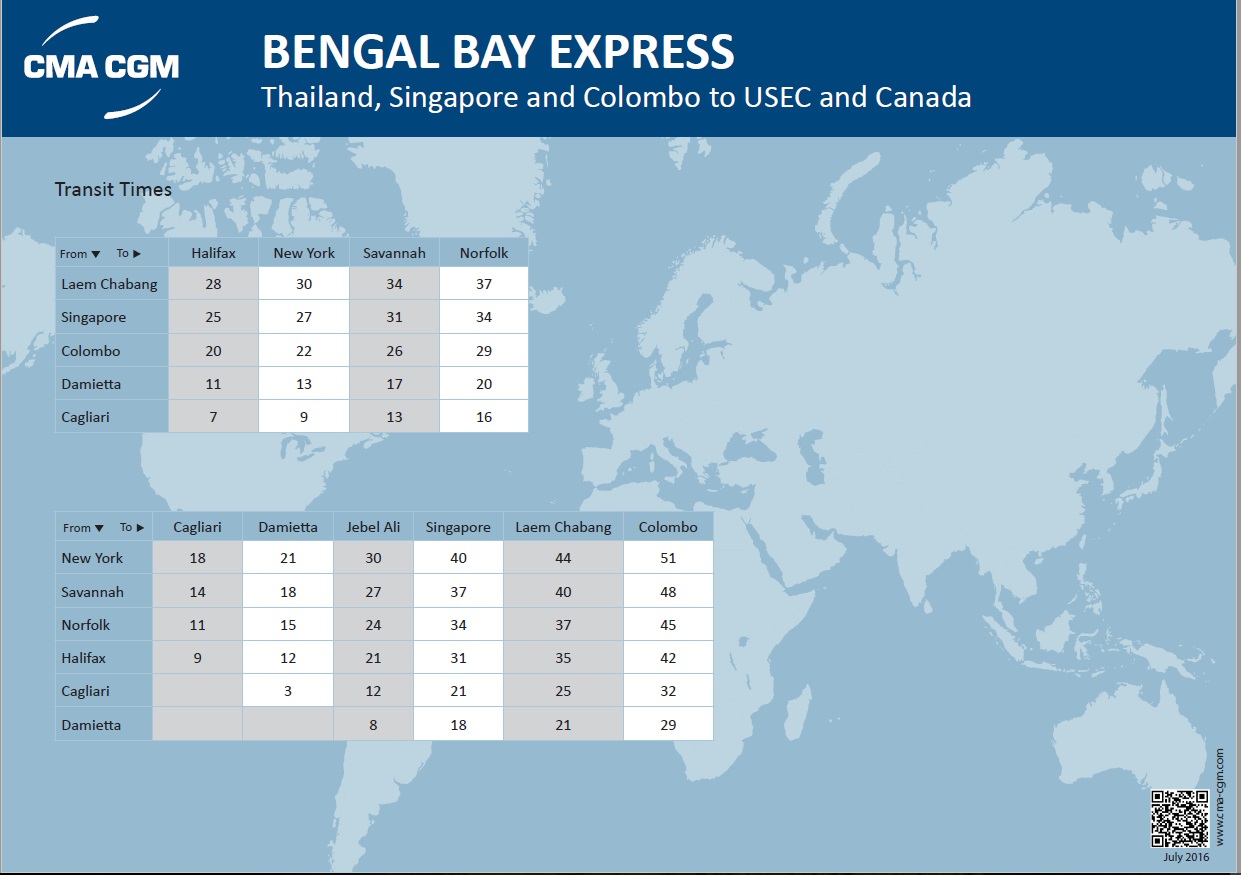 CMA USA: New Service annoucement - Oceanwide Logistics Global Network